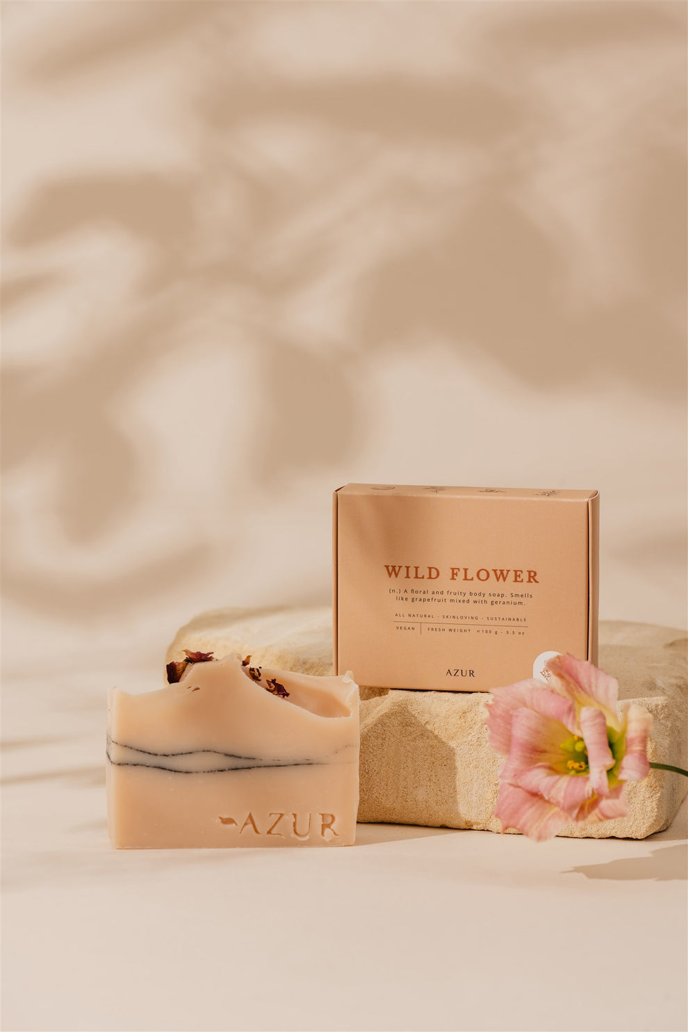 Wild Flower | Natuurlijke Zeep Bar | Handgemaakt – Azur Natural Bodycare